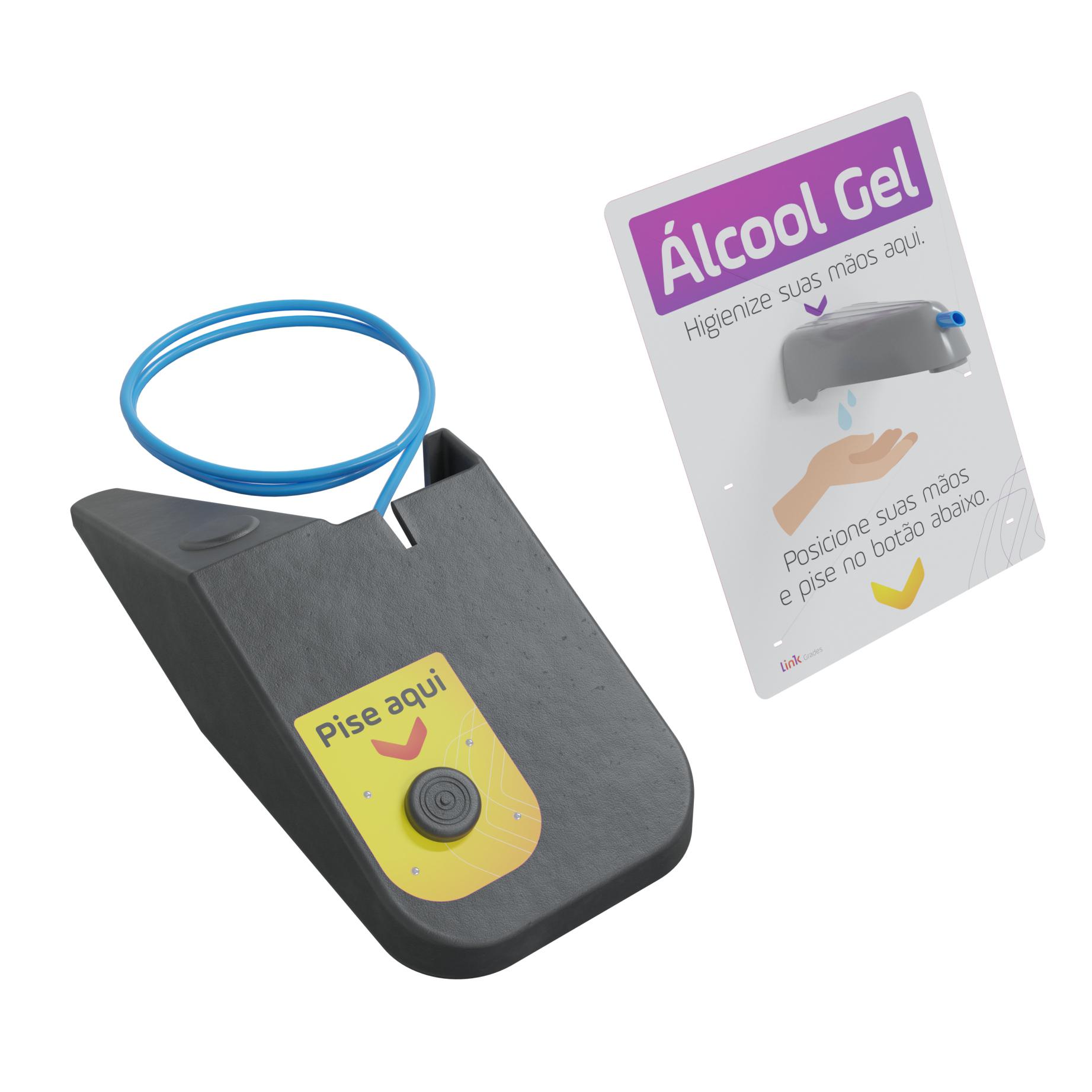 Gel Alcohol Dispenser KIT - Accessory Plastic Barricade